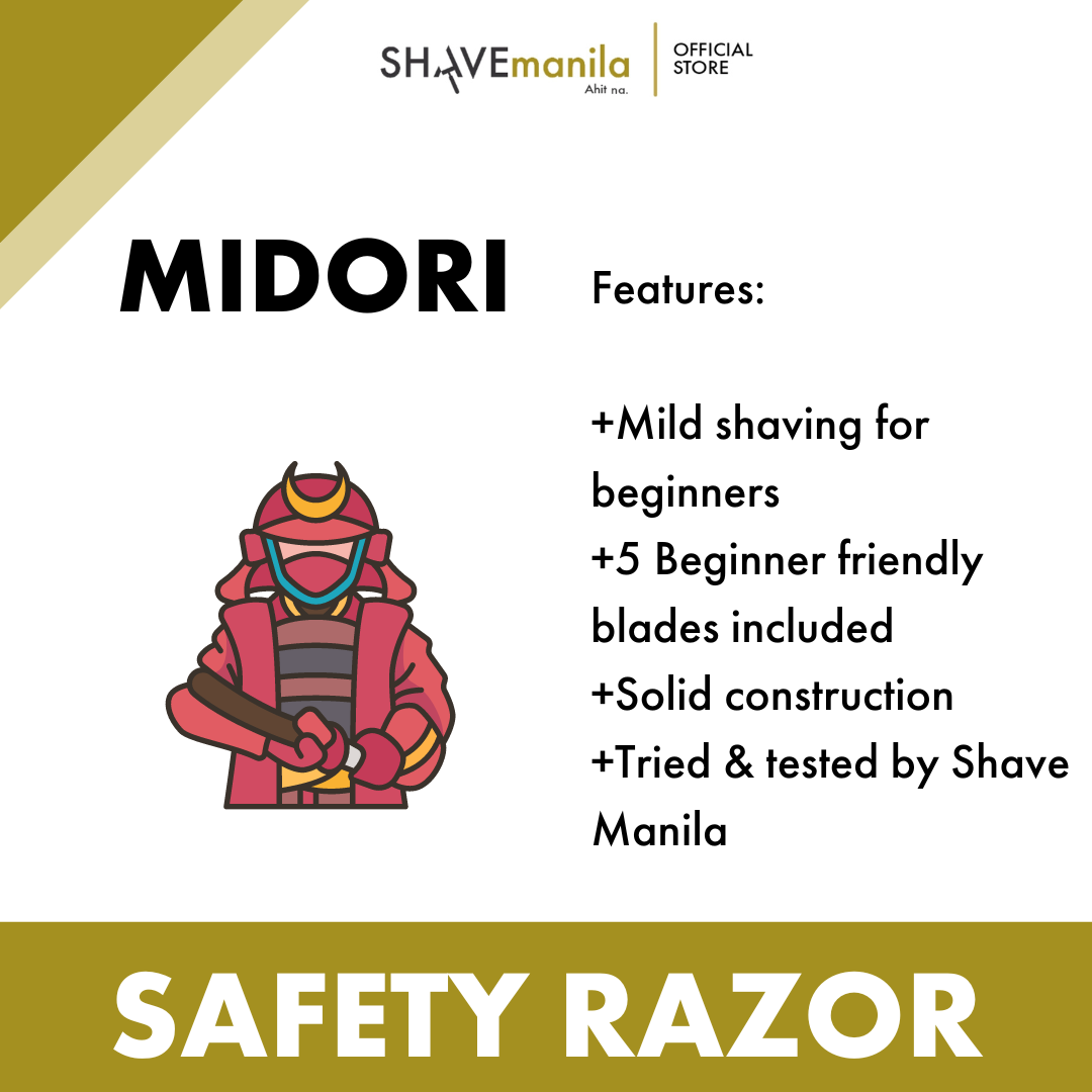 NEW 2025 Midori Safety Razor (Double Edge) – Shave Manila